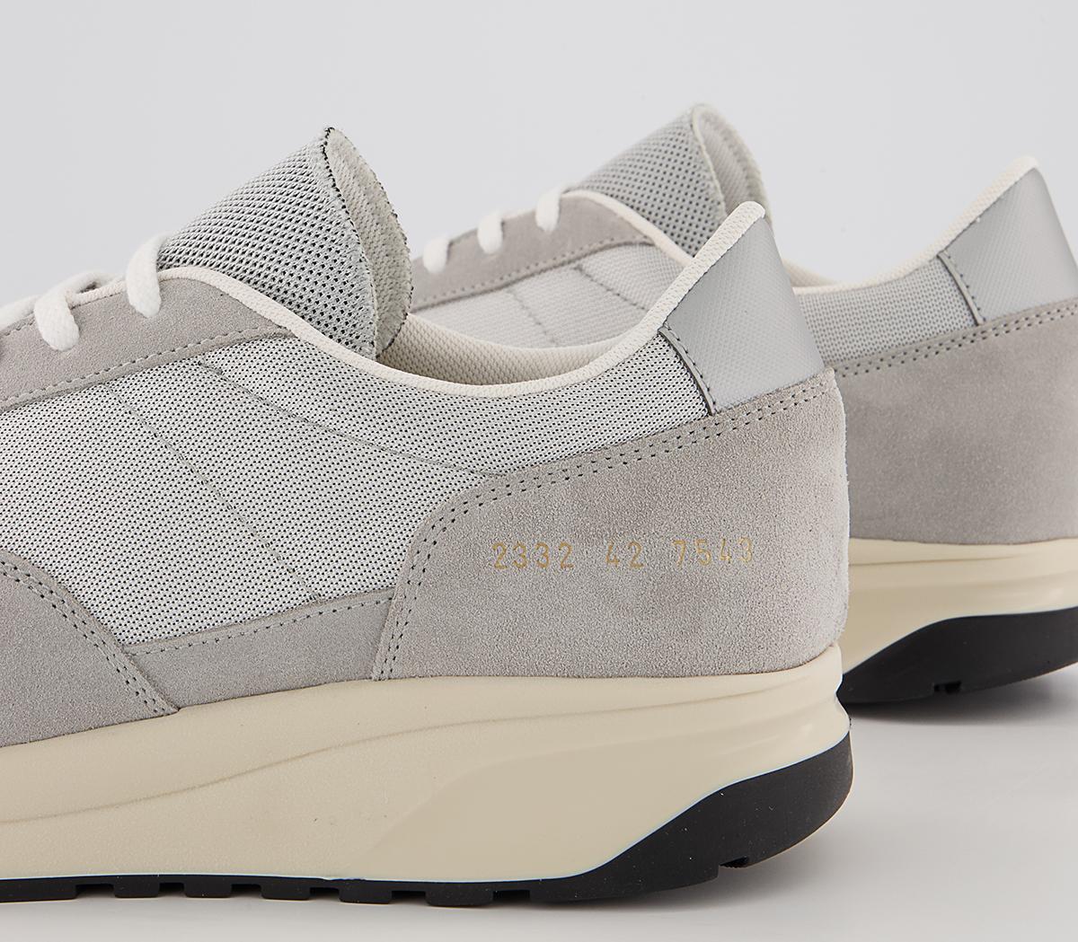 Common Projects Track 80 Metallic Trainers M Grey - Men's Premium Sneakers