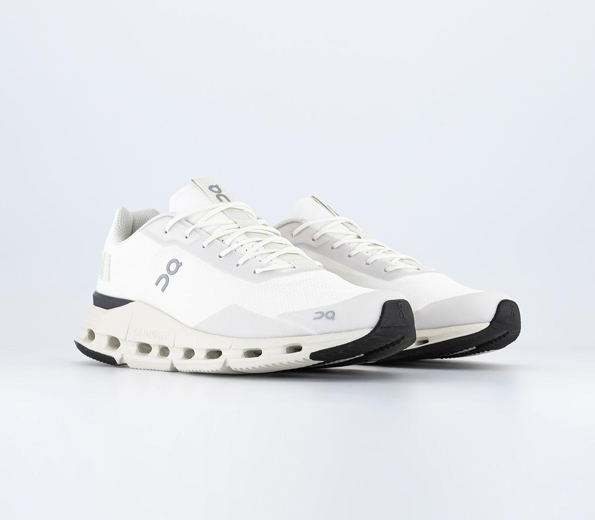 ON Cloudnova Form Trainers White Eclipse - Men's Trainers