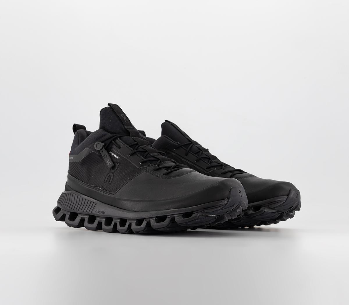 ON Cloud Hi Waterproof 1 Trainers All Black - Men's Premium Sneakers