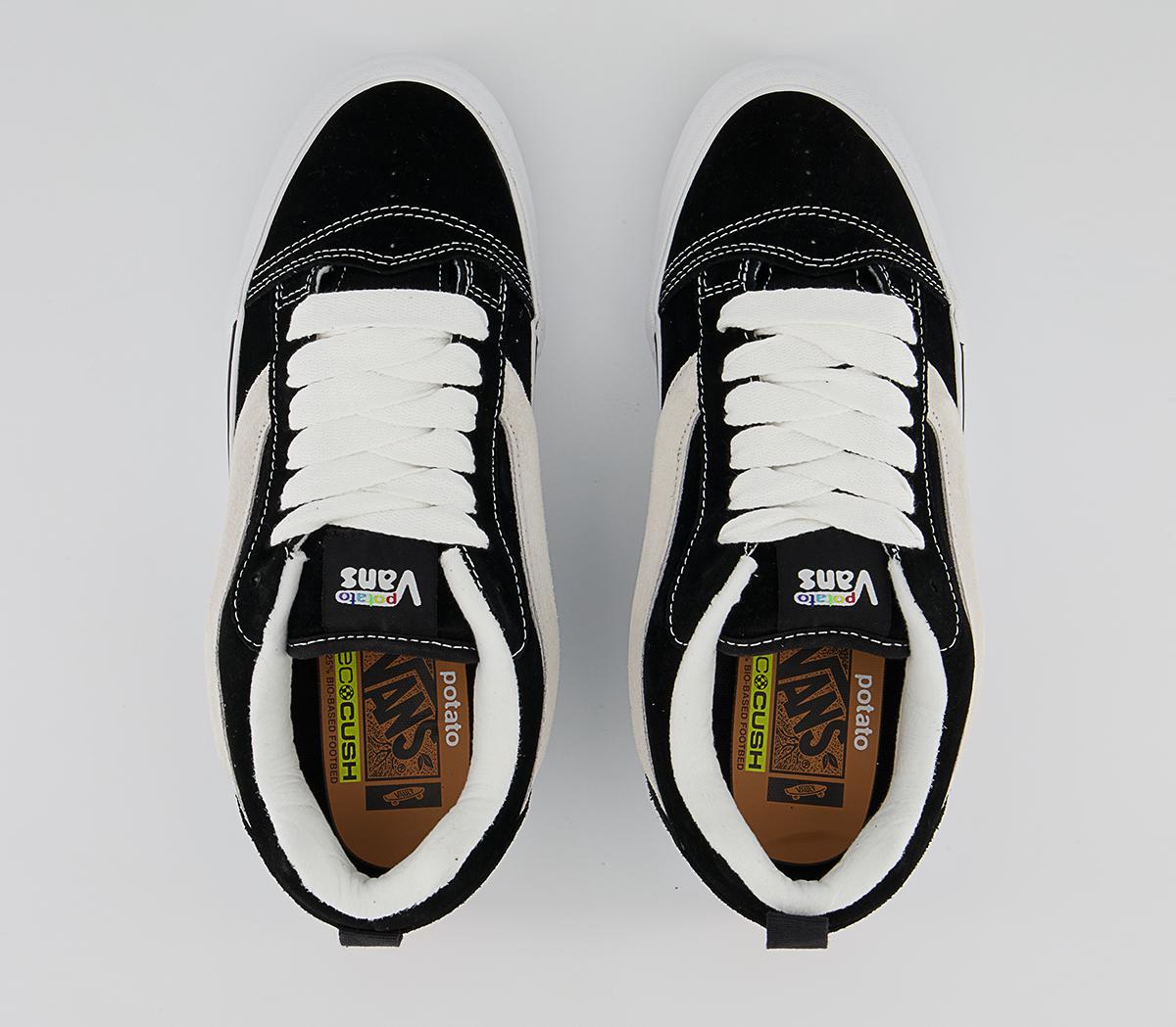 Vans Vault Knu Skool VR3 LX Trainers Imran Potato Black True White ...