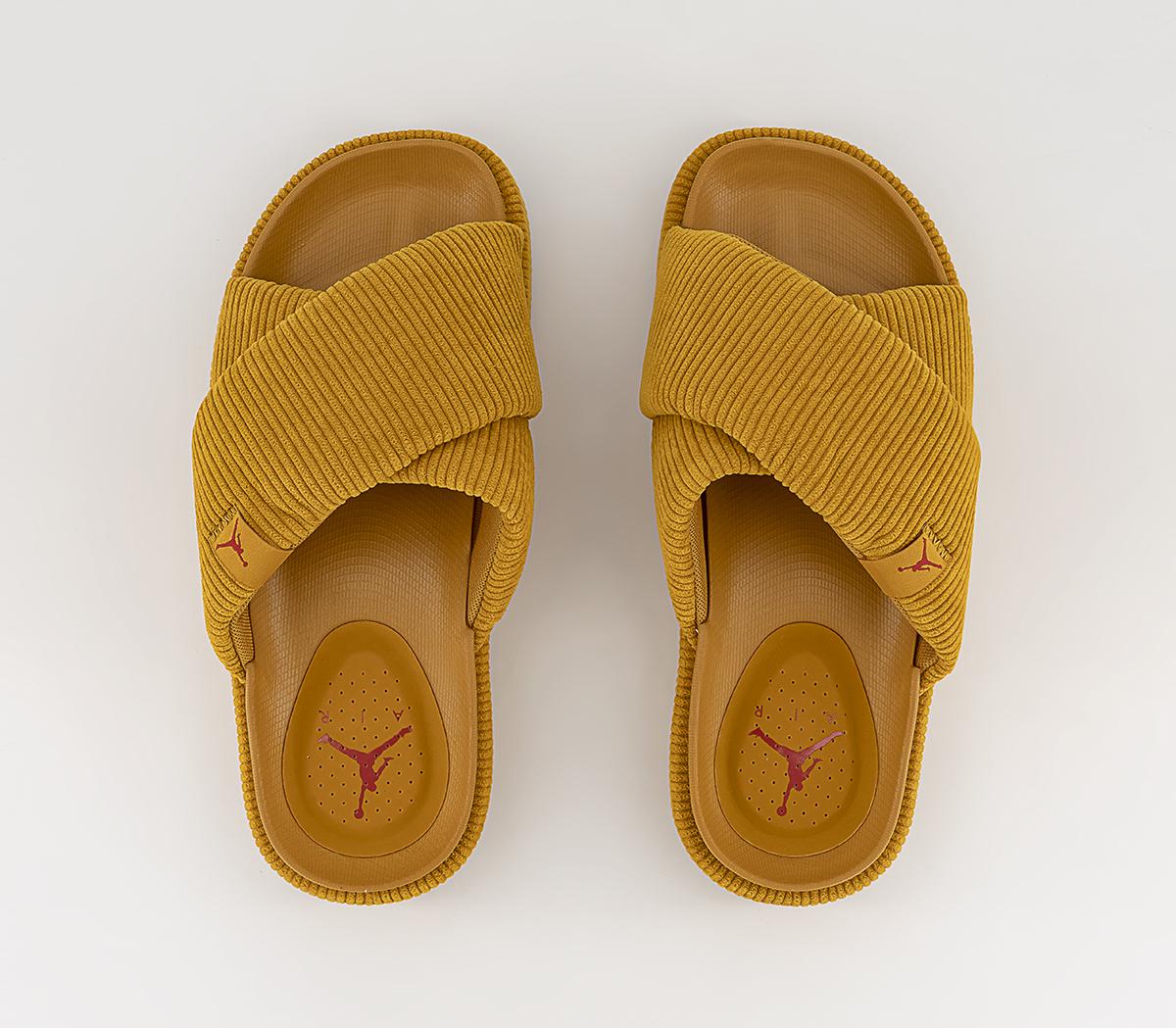 Jordan Jordan Sophia Sliders Chutney Fire Redsail Ice Blue - Women's Flats