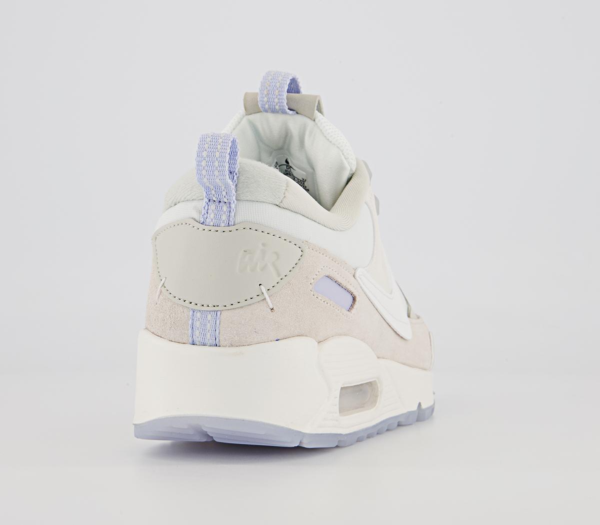 Nike Air Max 90 Futura Trainers Summit White Summit White Light Bone ...