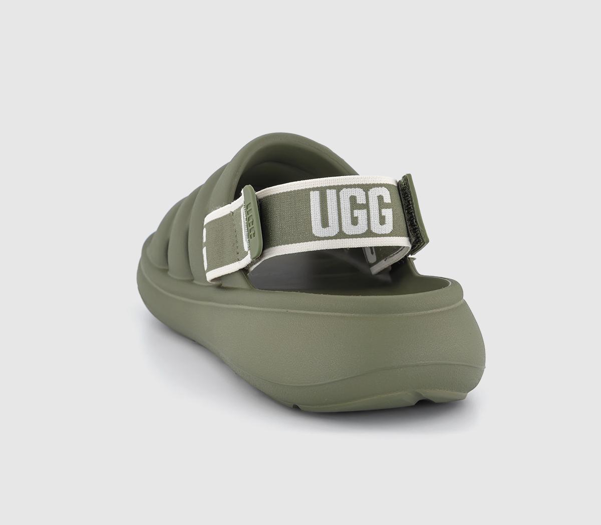 UGG Sport Yeah Sliders Burnt Olive - Women’s Sandals