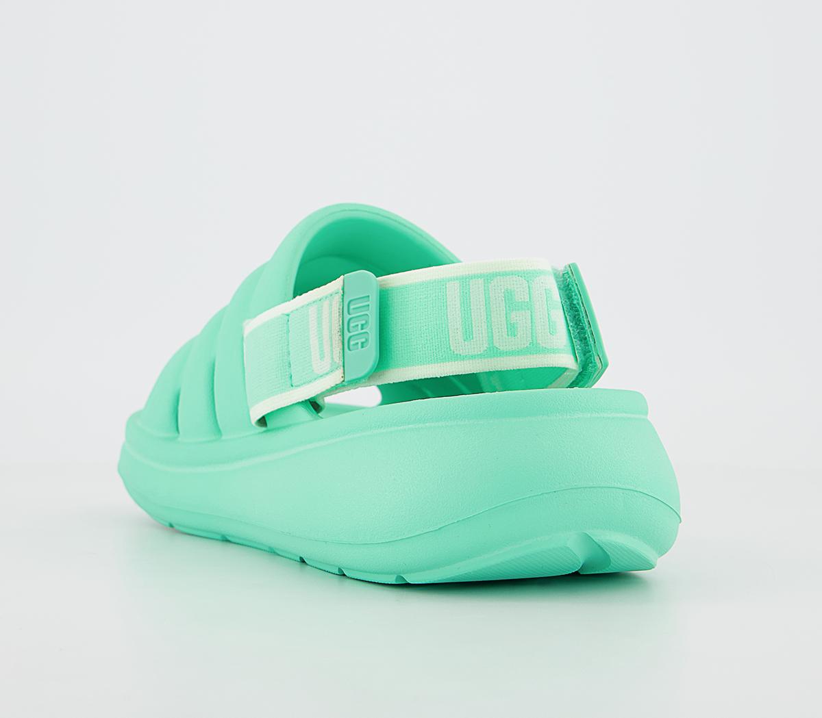 UGG Sport Yeah Sliders Pale Emerald - Women’s Sandals