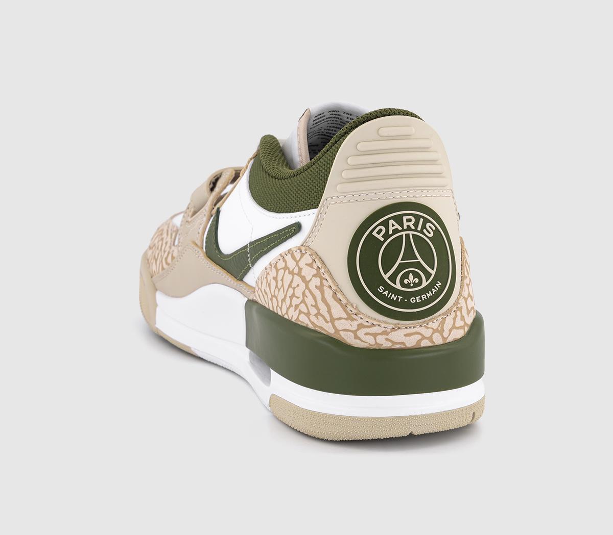 Jordan Jordan Legacy 312 Low Trainers Psg Sanddrift Hemp White Rough ...