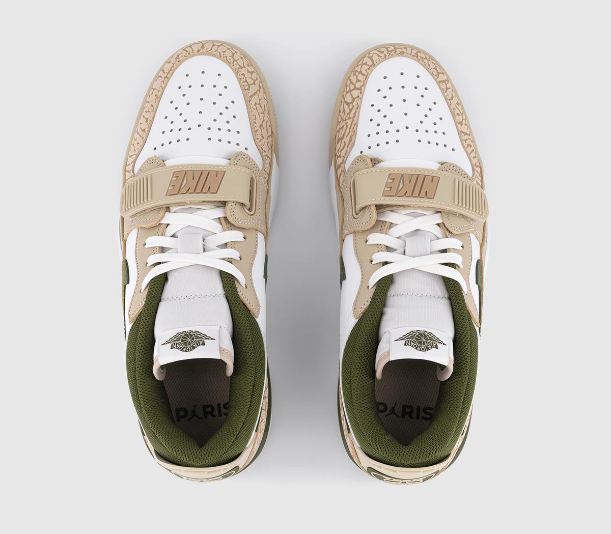 Jordan Jordan Legacy 312 Low Trainers Psg Sanddrift Hemp White Rough ...