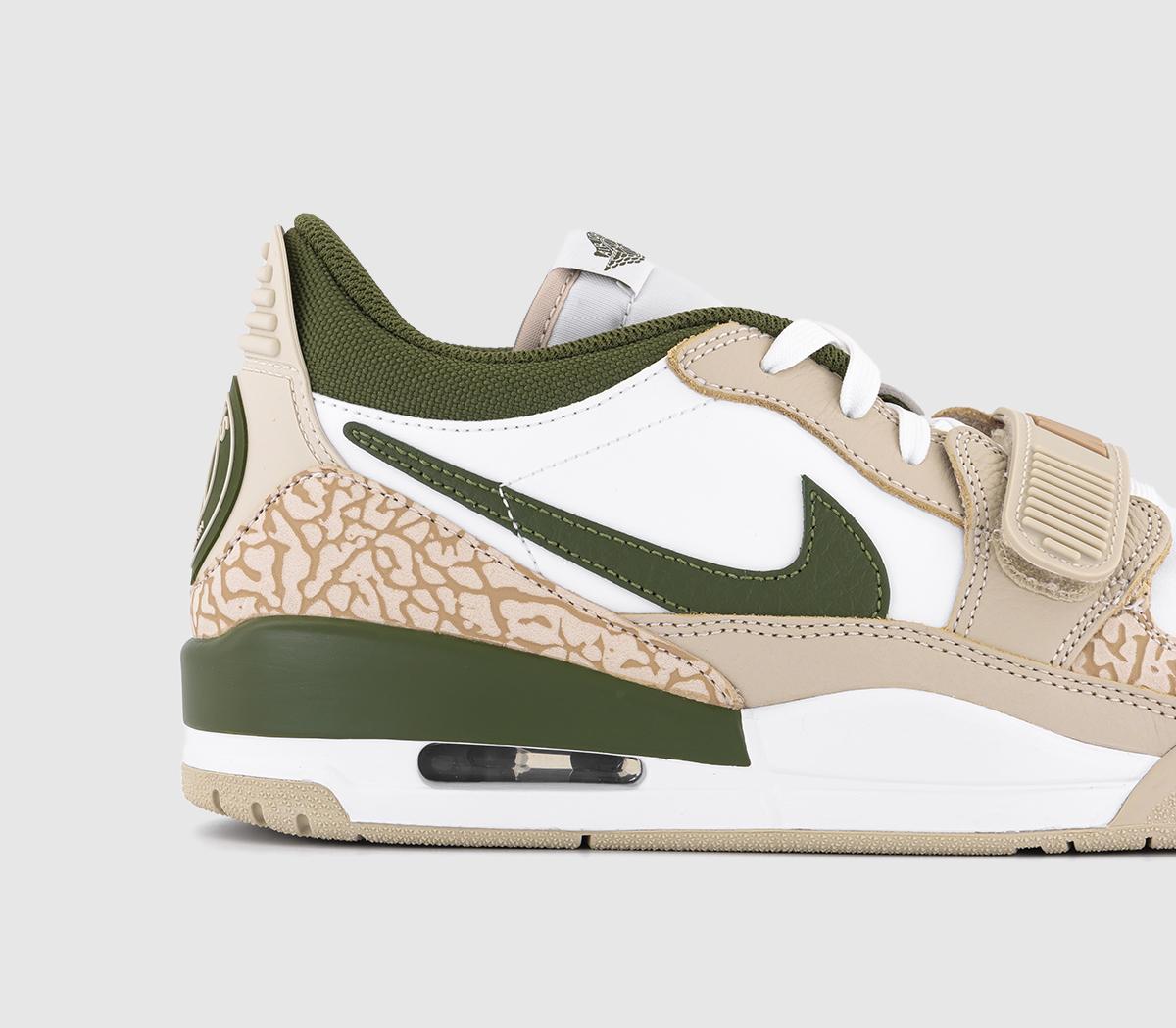 Jordan Jordan Legacy 312 Low Trainers Psg Sanddrift Hemp White Rough ...