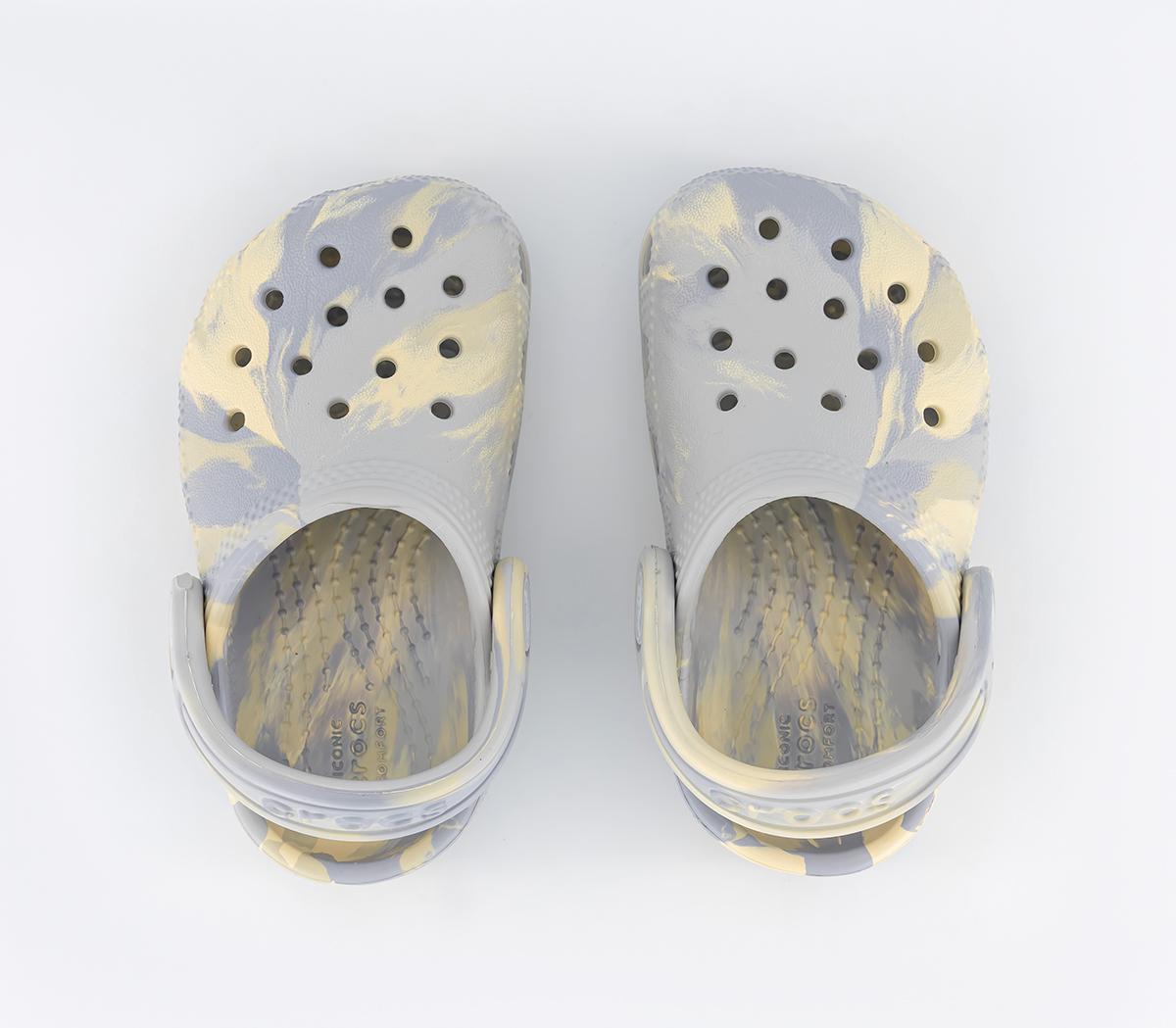 Crocs Classic Toddler Clogs Marbled Atmosphere Multi - Unisex