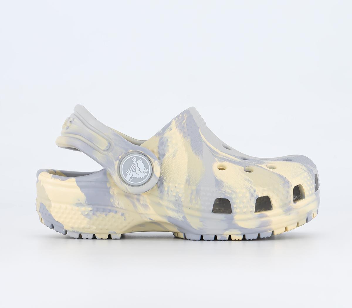 Crocs Classic Toddler Clogs Marbled Atmosphere Multi - Unisex