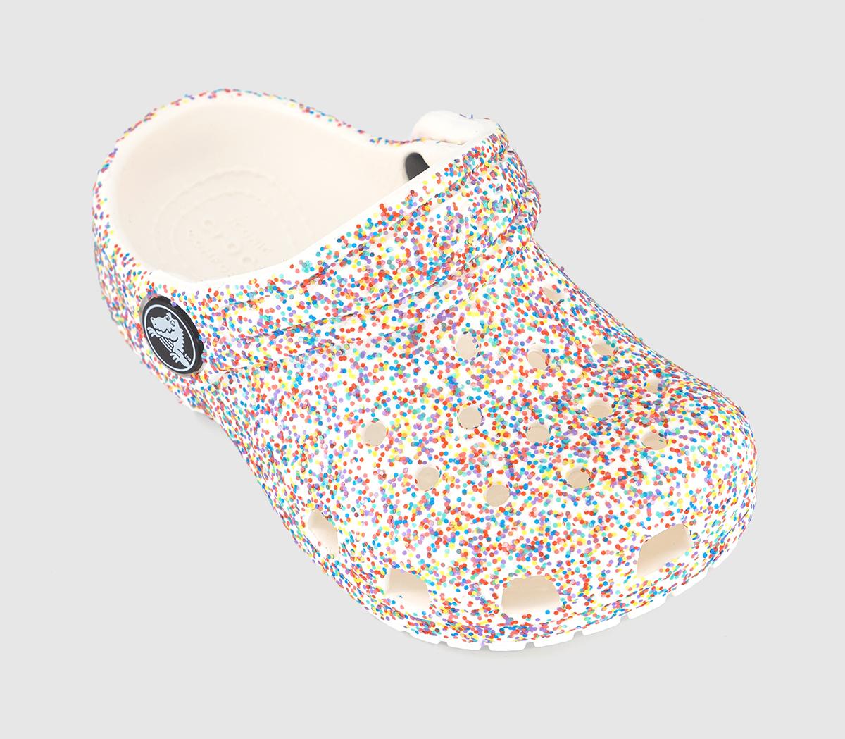 Crocs Classic Toddler Clogs Sprinkle Multi - Unisex
