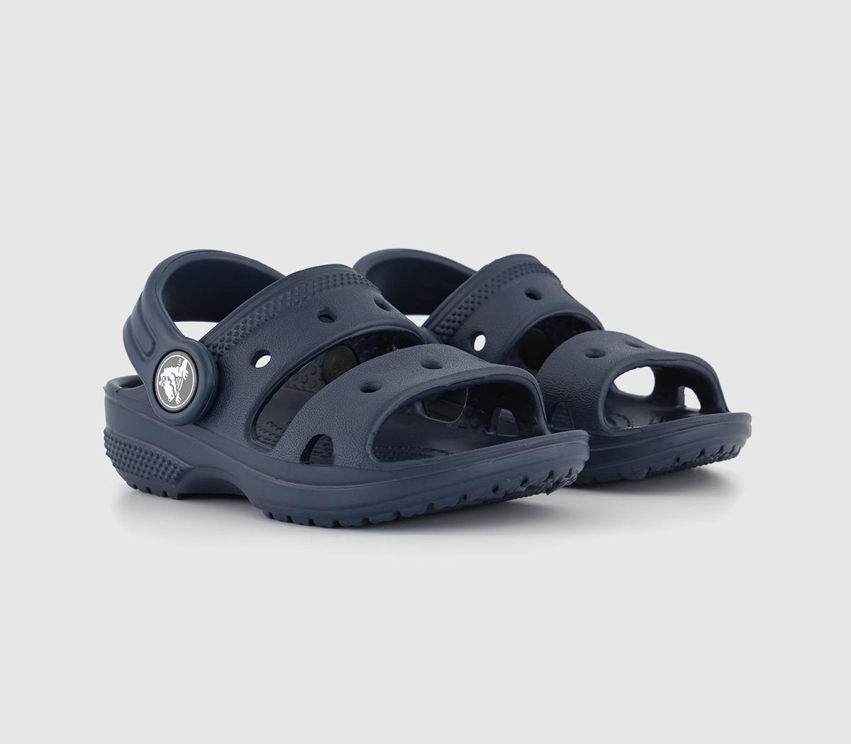 Crocs Classic Toddler Sandals Navy - Unisex
