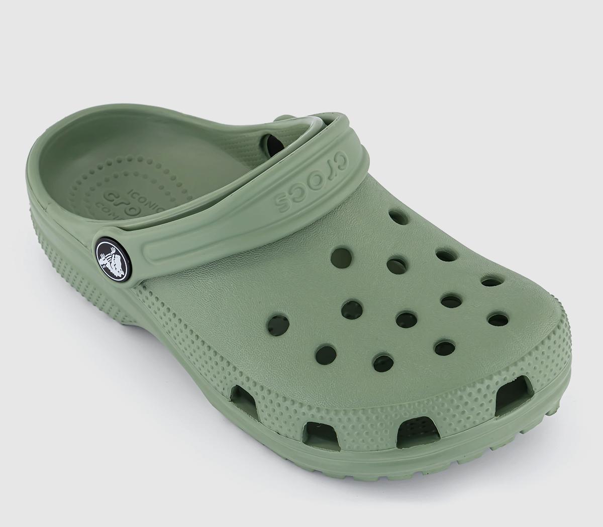 Crocs Classic Clogs Kids Moss - Unisex