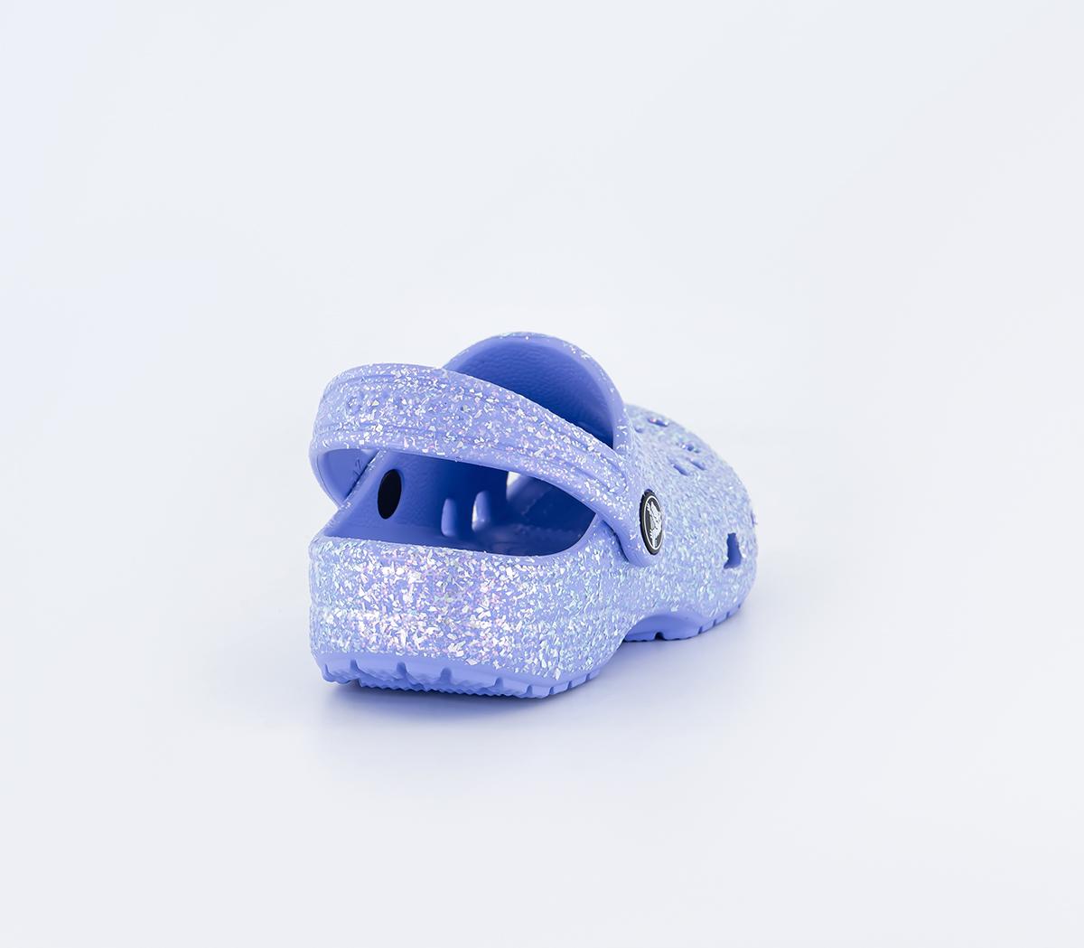 Crocs Classic Kids Clogs Glitter Moon Jelly - Unisex