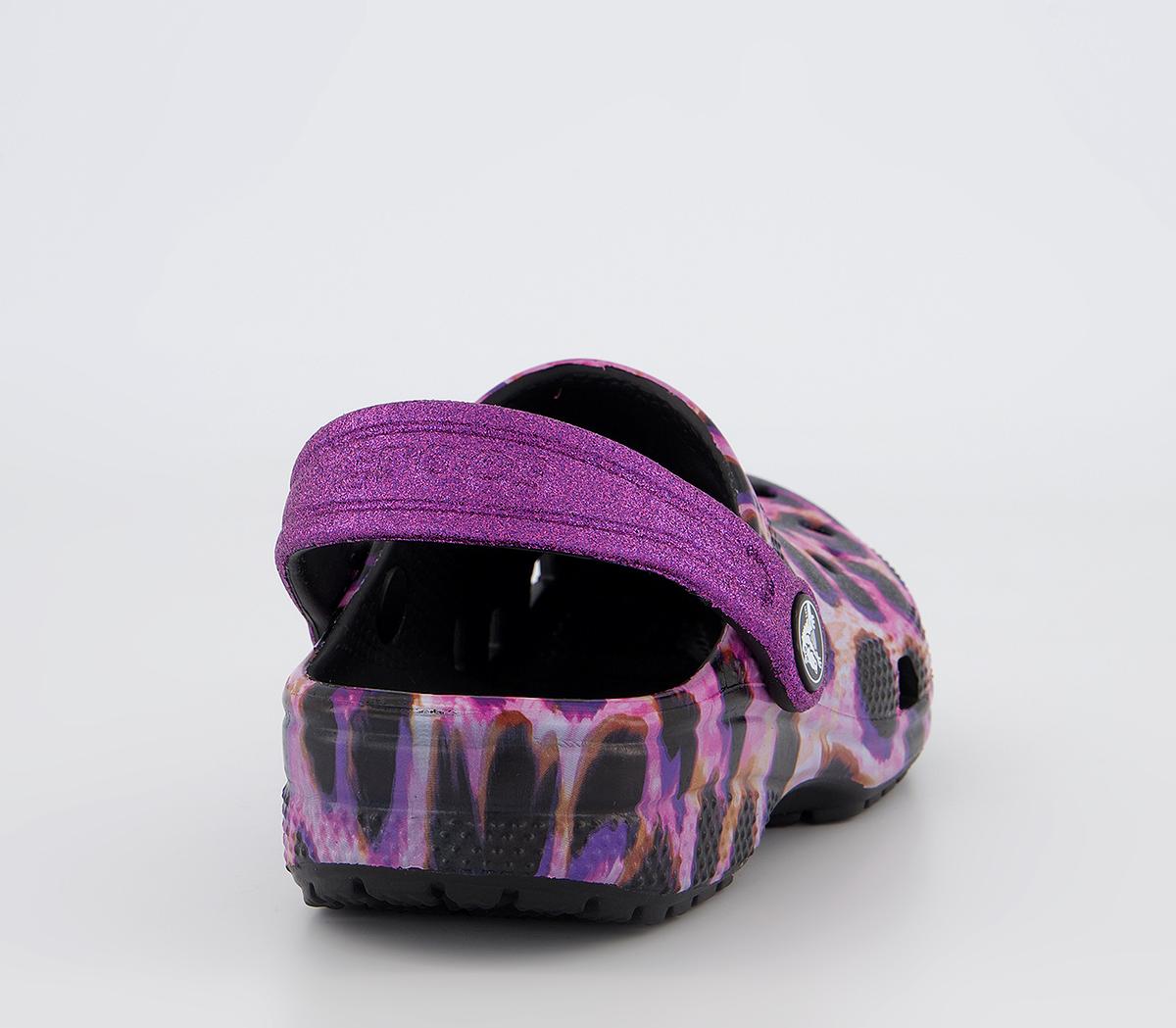 Crocs Classic Kids Clogs Papaya Leopard - Unisex