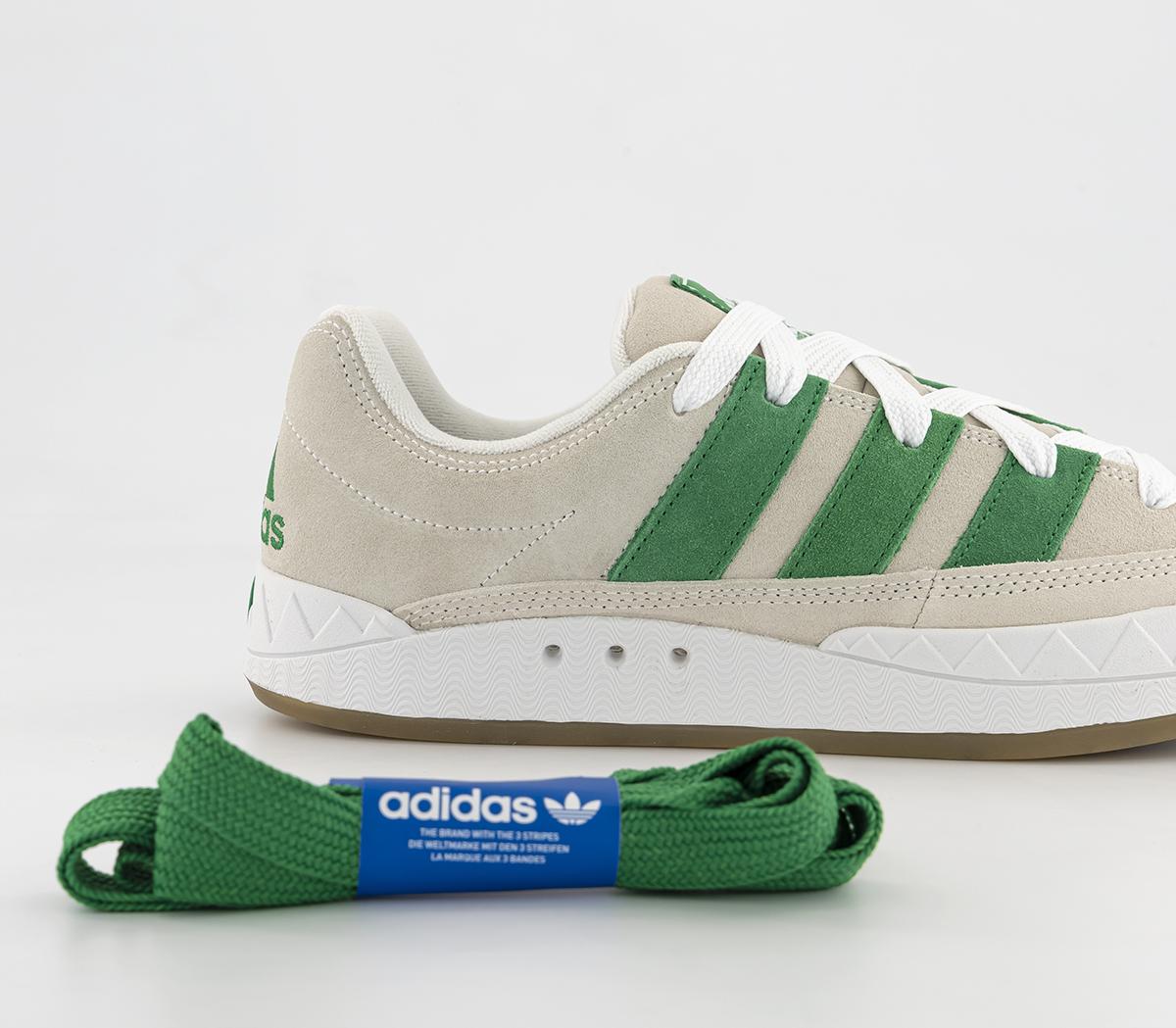 adidas Adimatic Trainers Bodega Beams Off White Green Crystal White ...