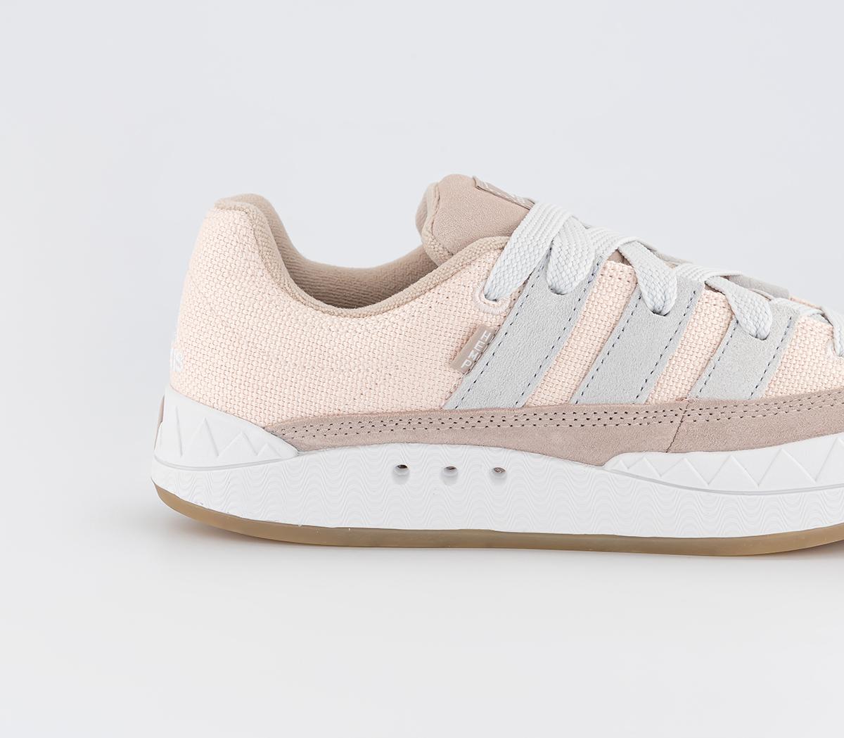 adidas Adimatic Trainers Wonder Quartz Crystal White Gum - Women's Trainers