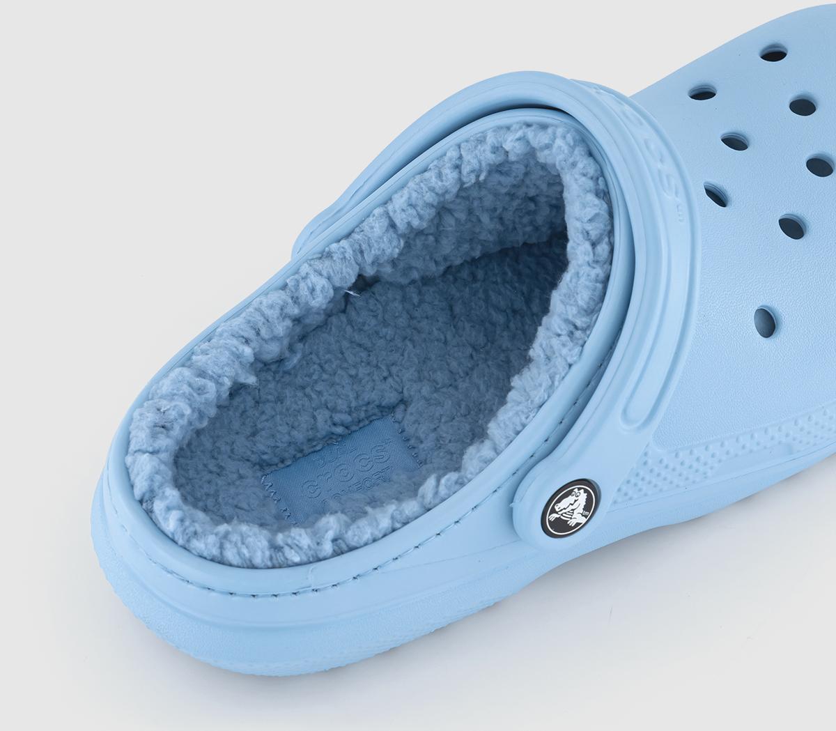 Crocs Classic Lined Clogs M Blue Calcite - Men's Casual Shoes