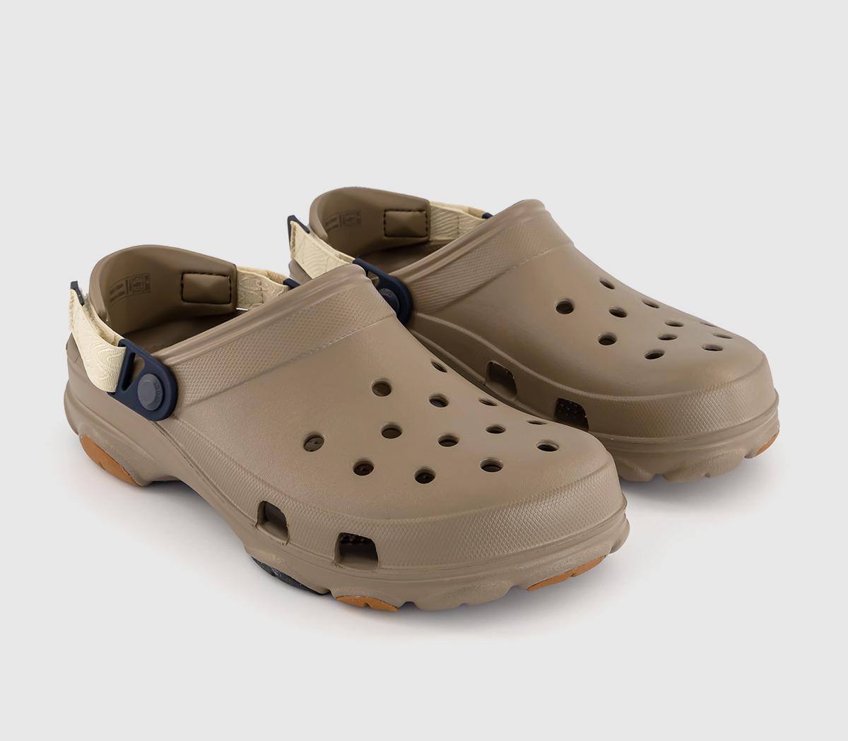 Crocs Classic All Terrain Clogs M Khaki - Men's Casual Shoes