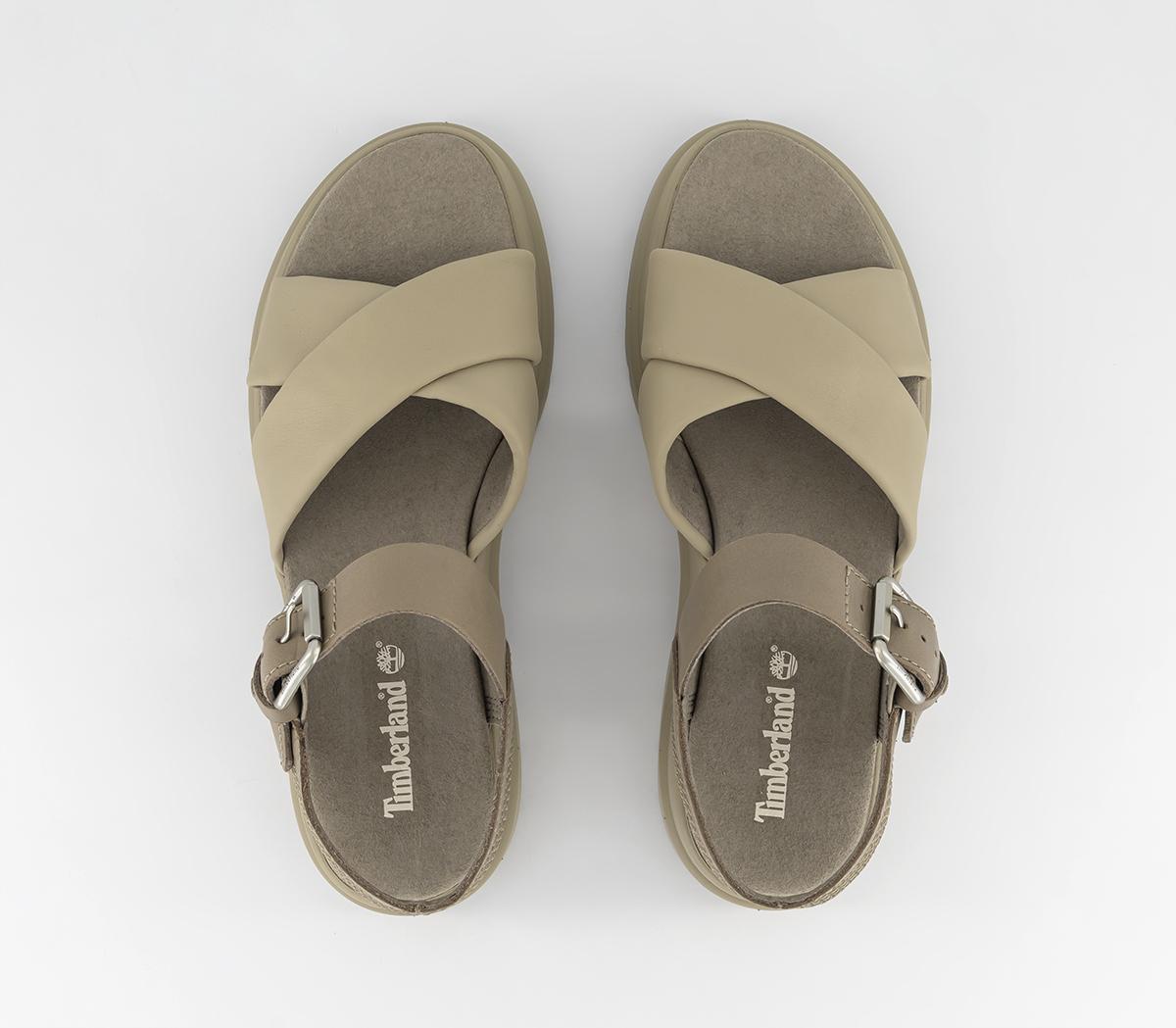 Timberland London Vibe X Strap Sandals Lt Brown Full Grain - Women’s ...