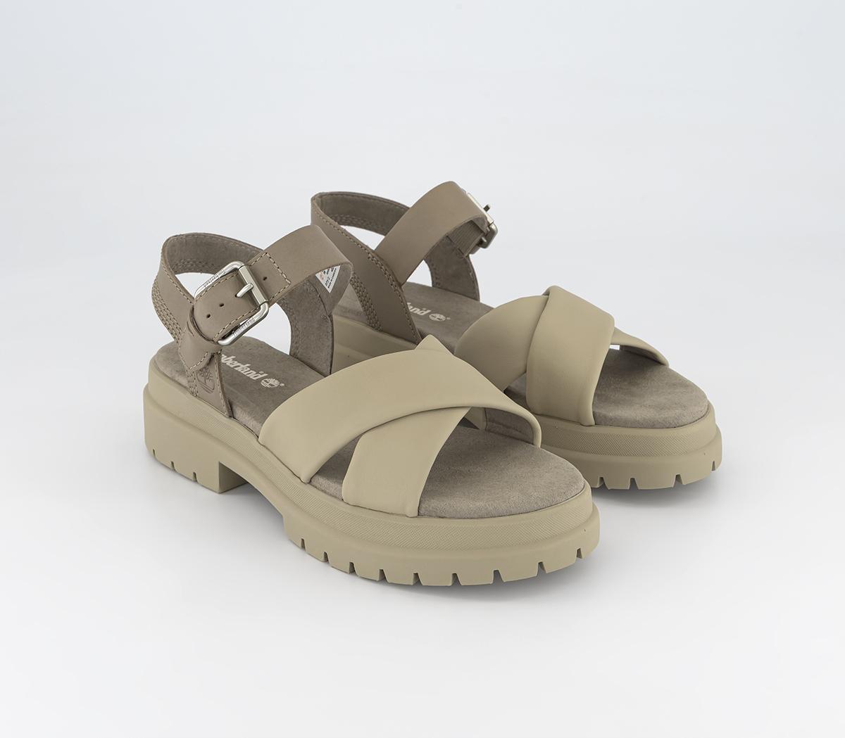Timberland London Vibe X Strap Sandals Lt Brown Full Grain - Women’s ...