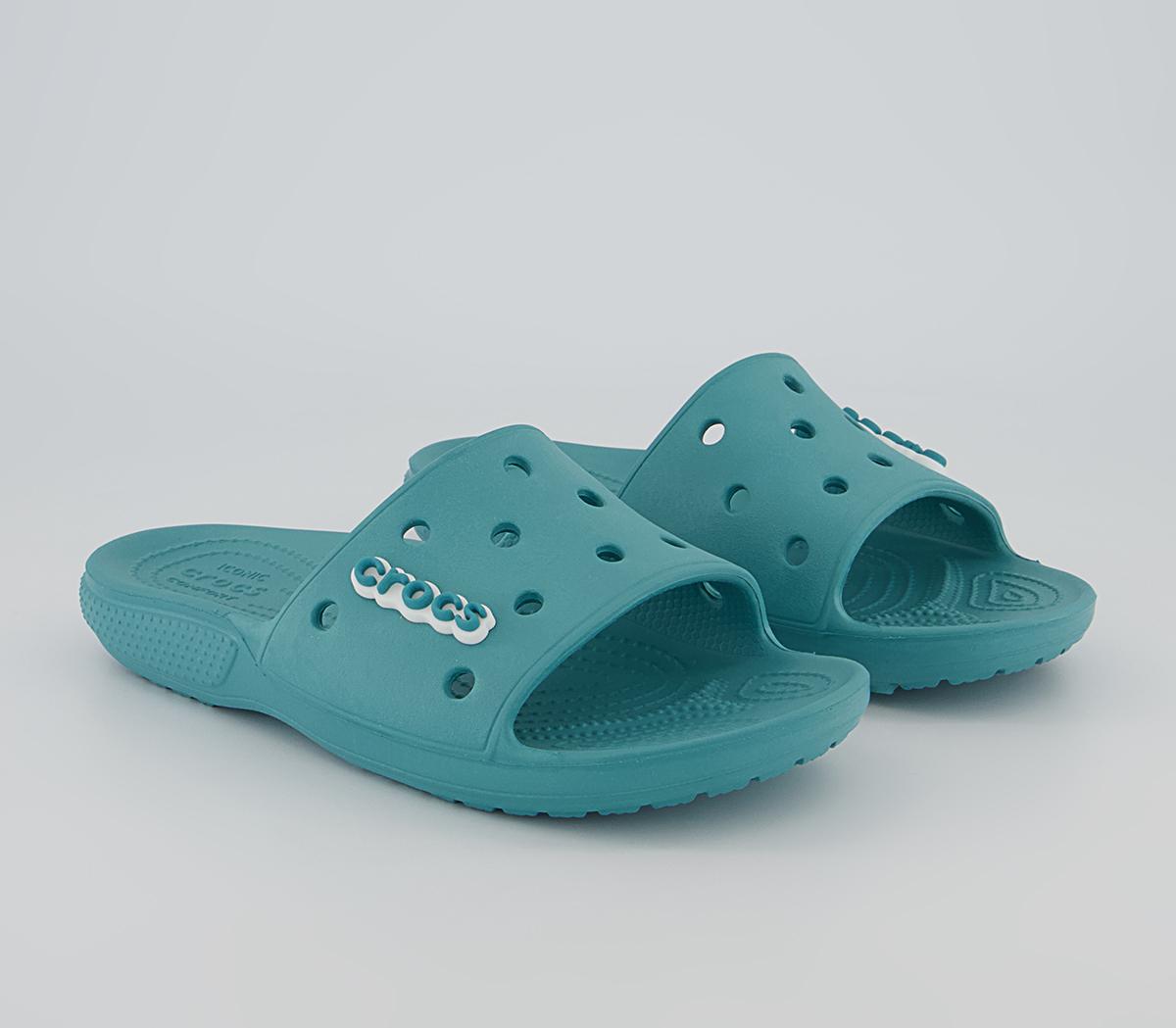 Crocs Classic Sliders Turq Tonic - Women’s Sandals
