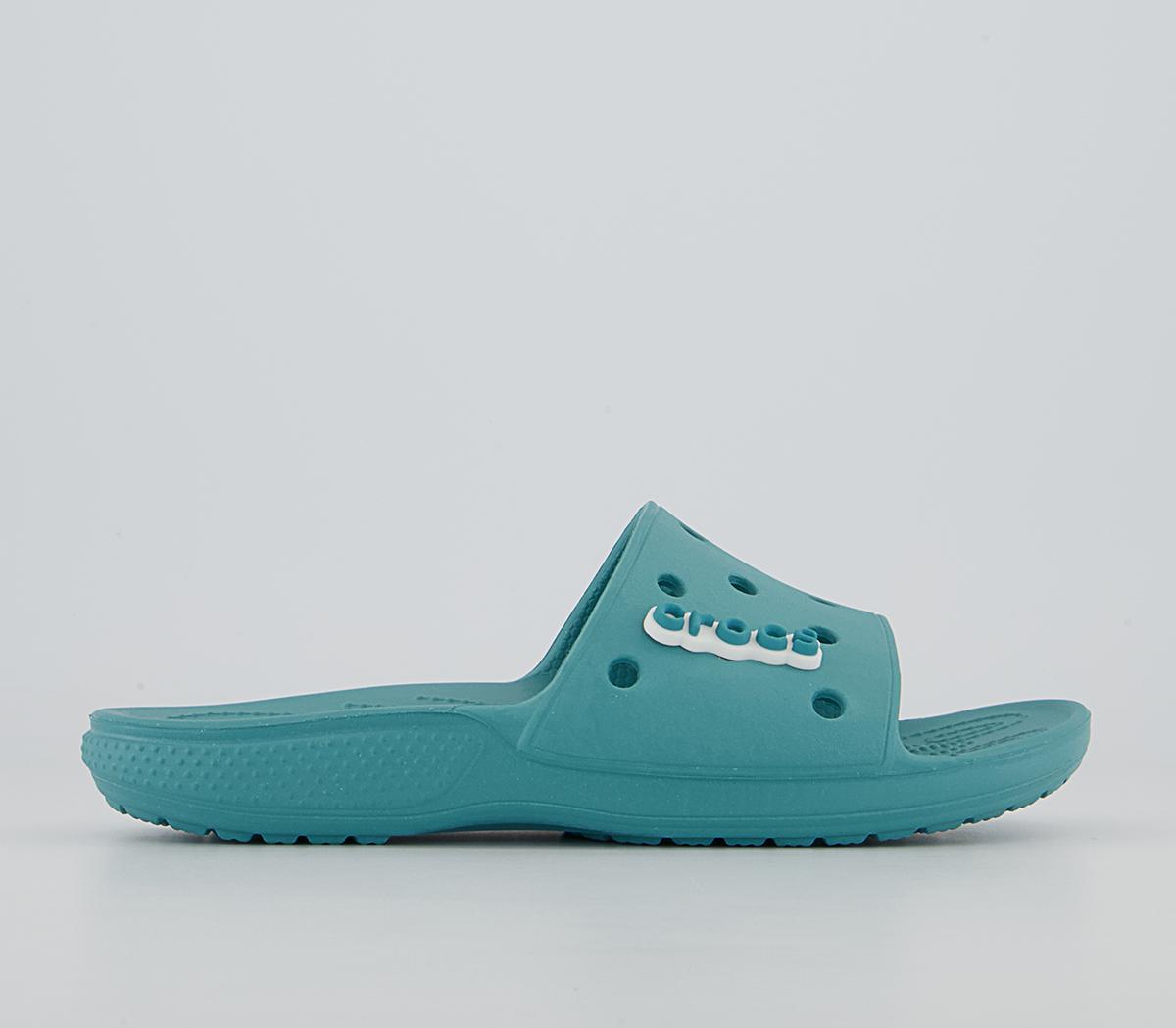 Crocs Classic Sliders Turq Tonic - Women’s Sandals