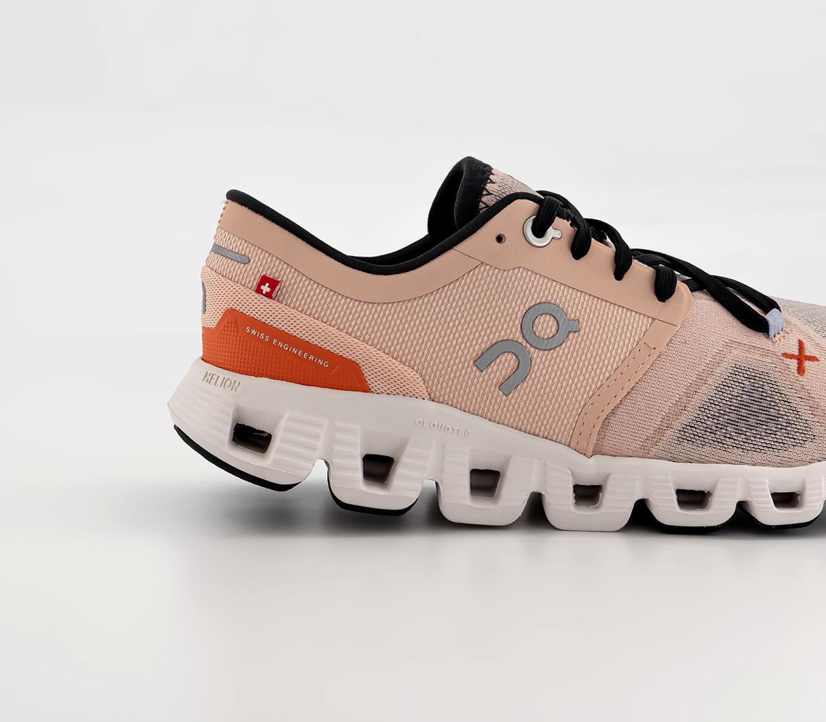 ON Cloud X3 Trainers Rose Sand F - Women's Trainers
