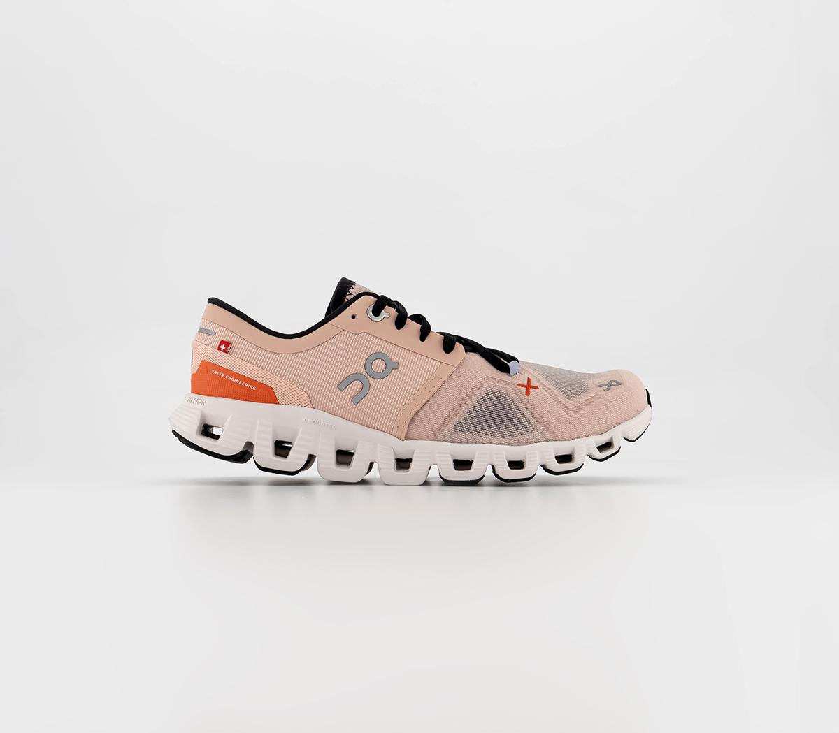 ON Cloud X3 Trainers Rose Sand F - Women's Trainers