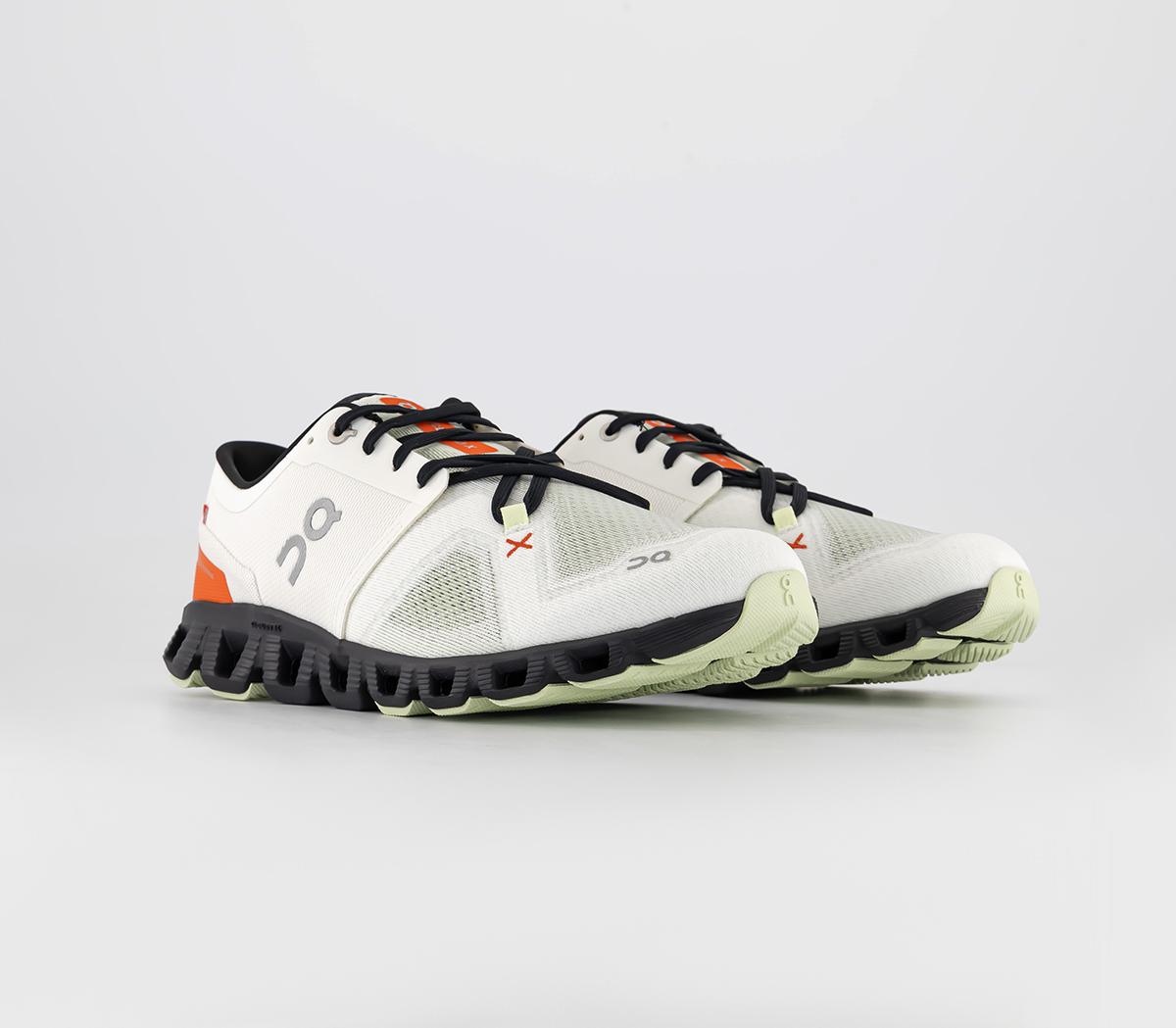 ON Cloud X3 Trainers Ivory Flame - Men's Trainers
