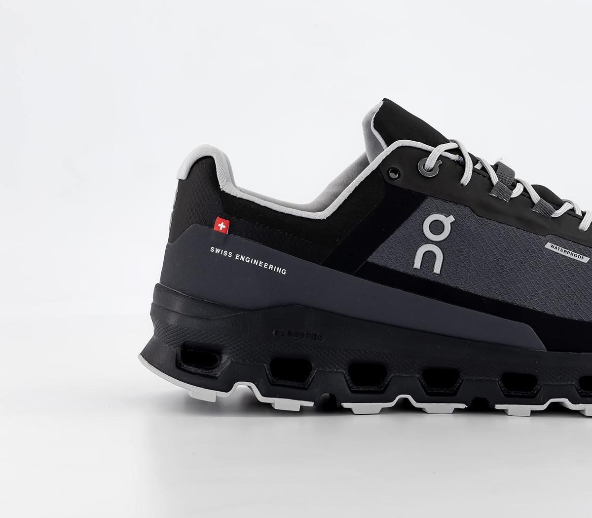 ON Cloudvista Waterproof Trainers Eclipse Black - Sports Sneakers