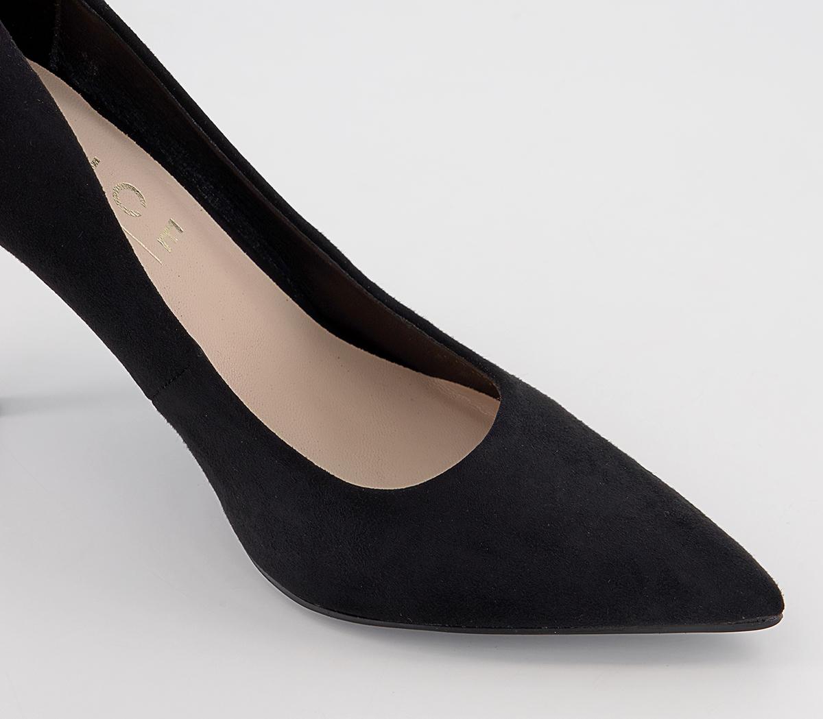 OFFICE Matey Mid Heel Court Heels Black - Mid Heels