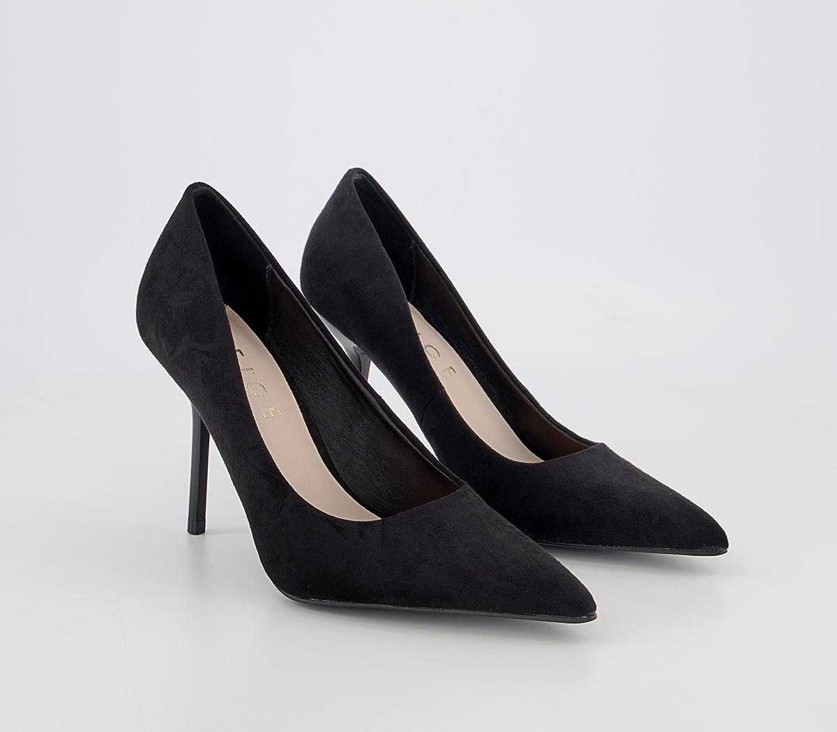 OFFICE Matey Mid Heel Court Heels Black - Mid Heels