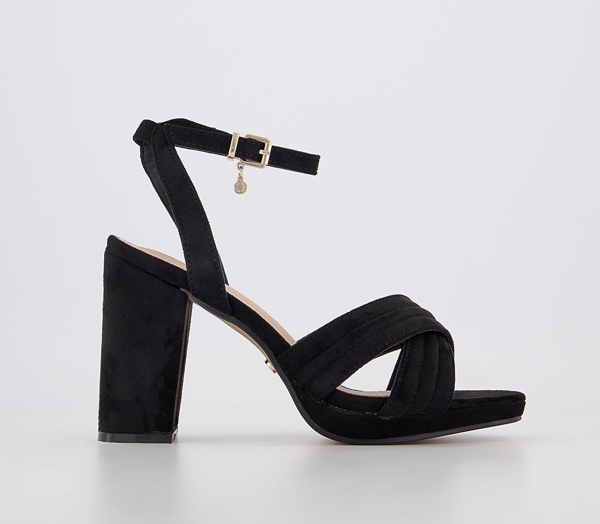 Office Highlight Platform Sandals Black - High Heels