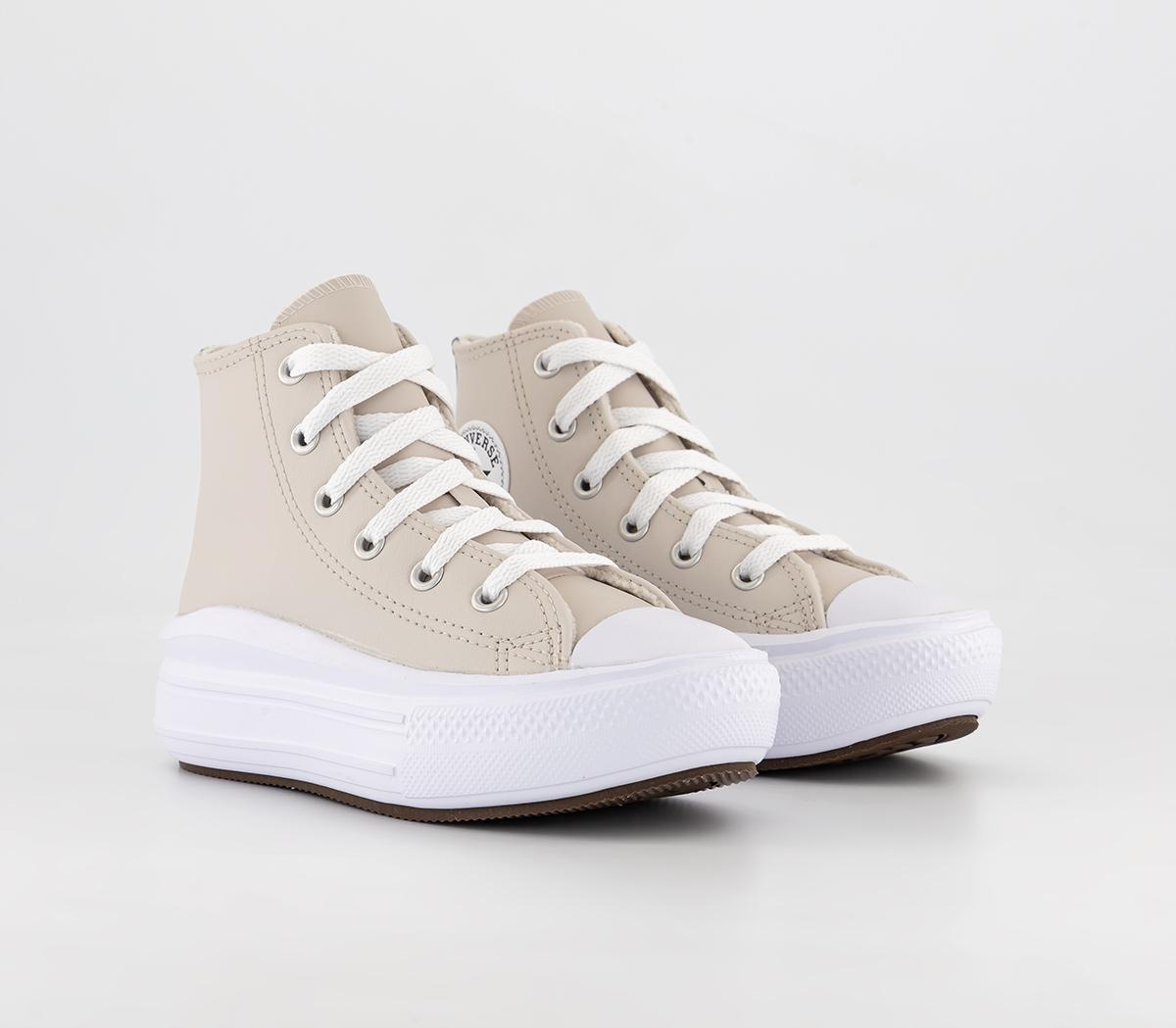 Converse All Star Move Youth Trainers Desert Sand White - Unisex