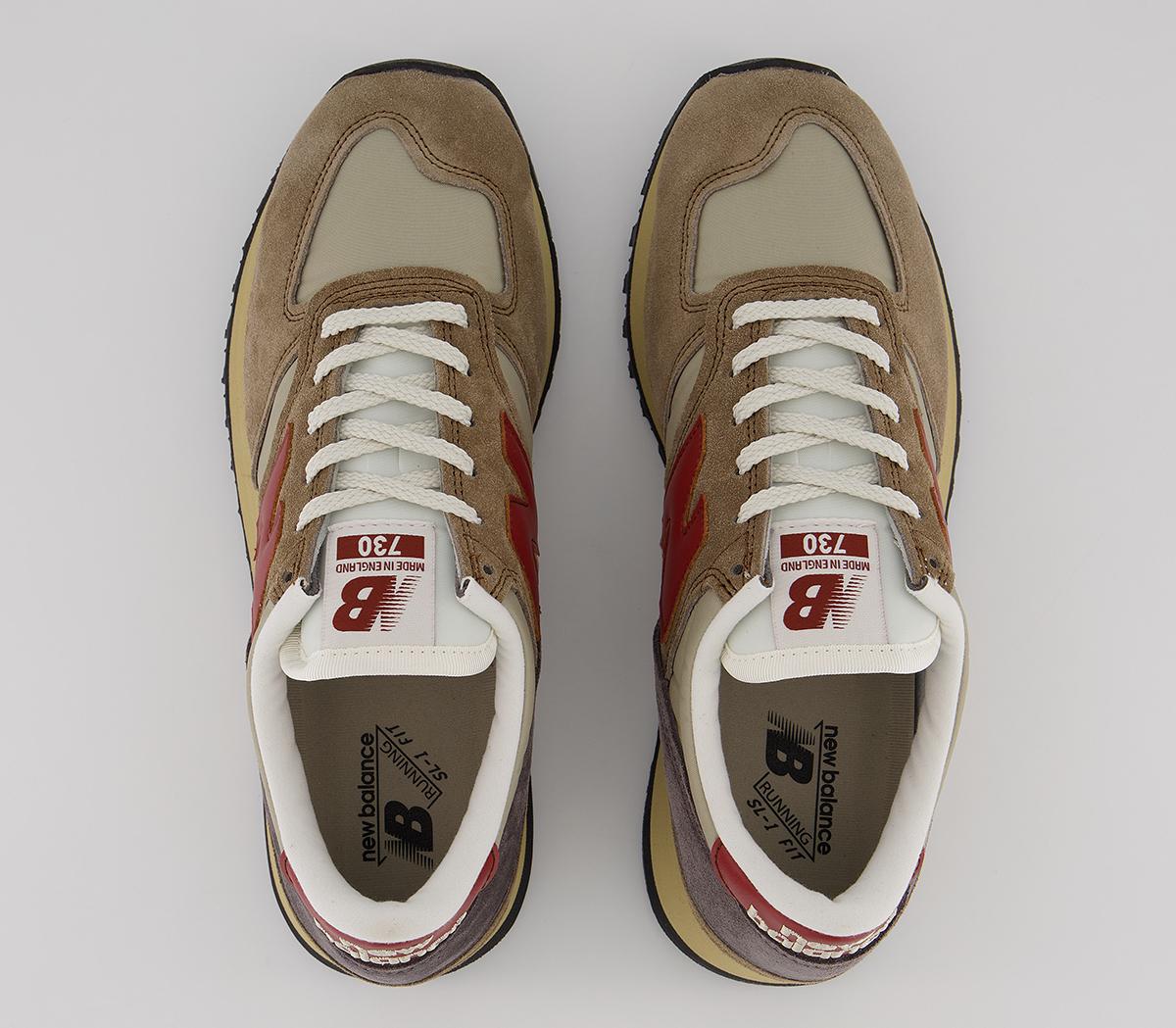 New Balance 730 Trainers Brown - Men's Trainers