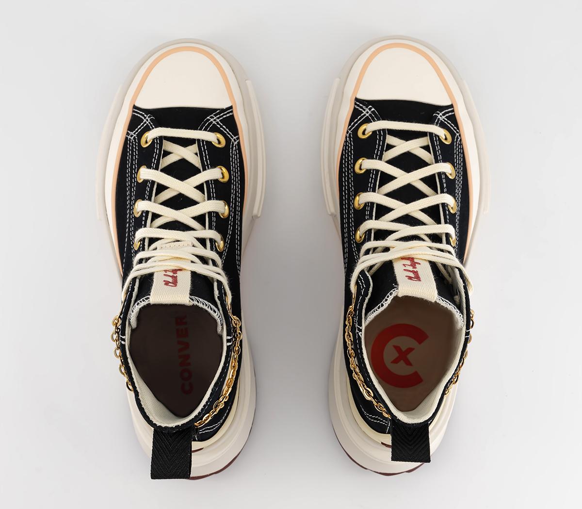 Converse Run Star Legacy Valentine's Trainers Black Egret Back Ally ...