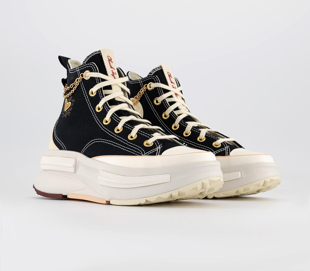 Converse Run Star Legacy Valentine's Trainers Black Egret Back Ally ...