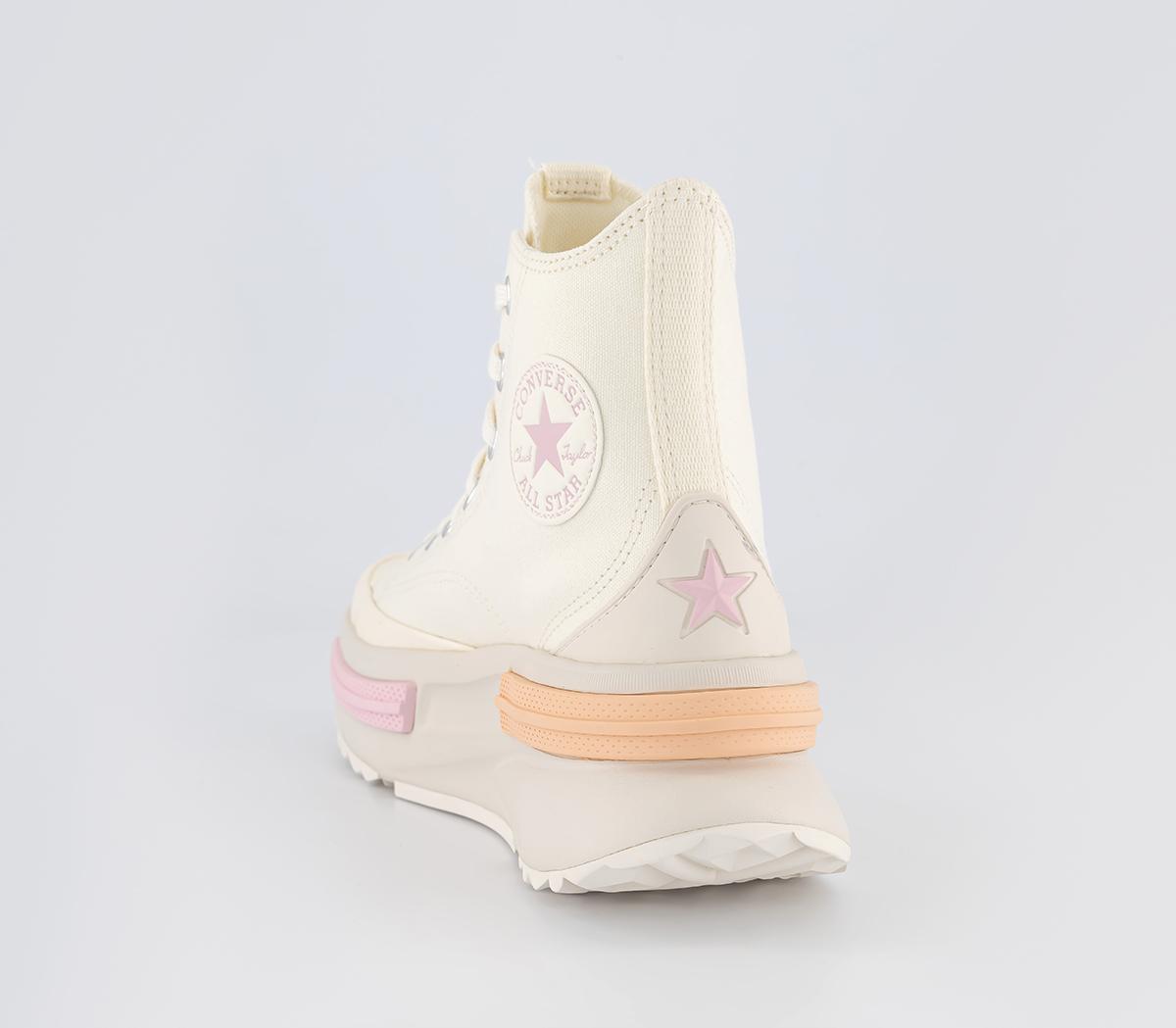Converse Run Star Legacy Trainers Egret Cheeky Coral Sunrise Pink ...