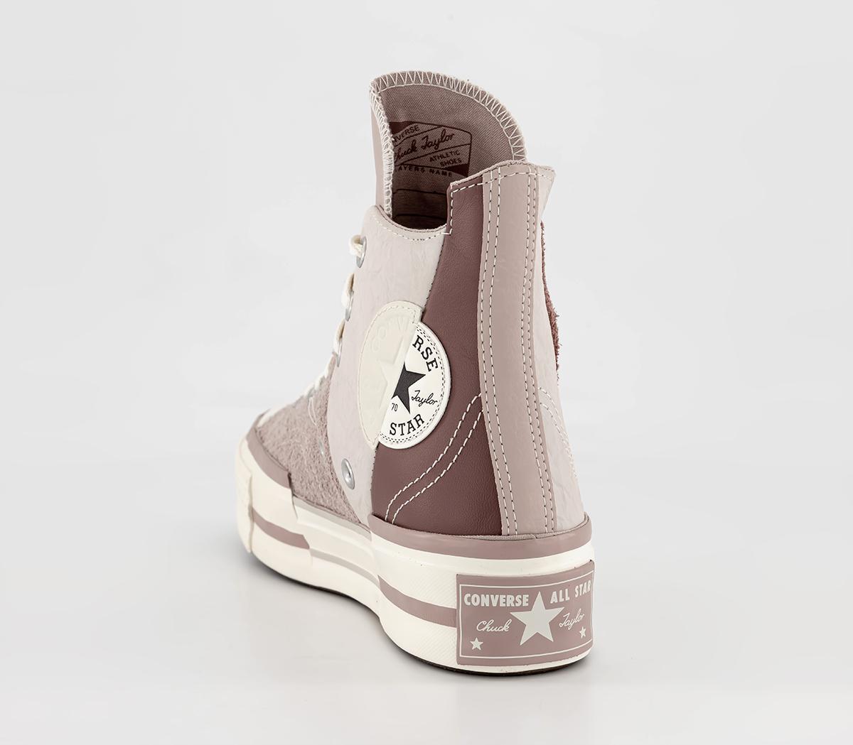 Converse Chuck 70 Plus Trainers Stone Mauve Desert Sand Saddle - Women ...