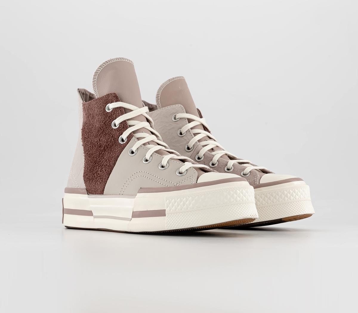 Converse Chuck 70 Plus Trainers Stone Mauve Desert Sand Saddle - Women ...
