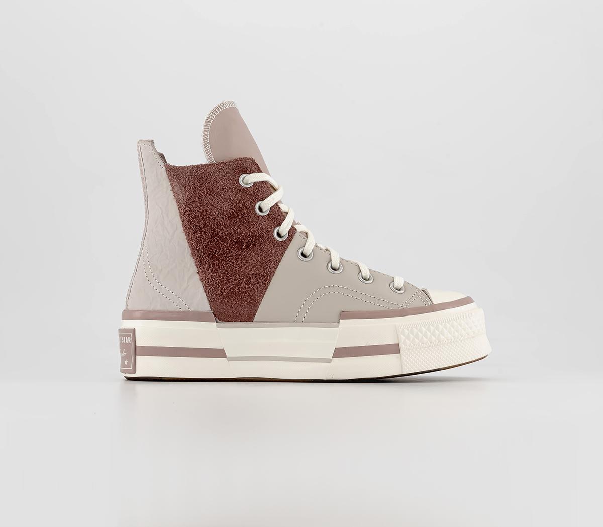 Converse Chuck 70 Plus Trainers Stone Mauve Desert Sand Saddle - Women ...
