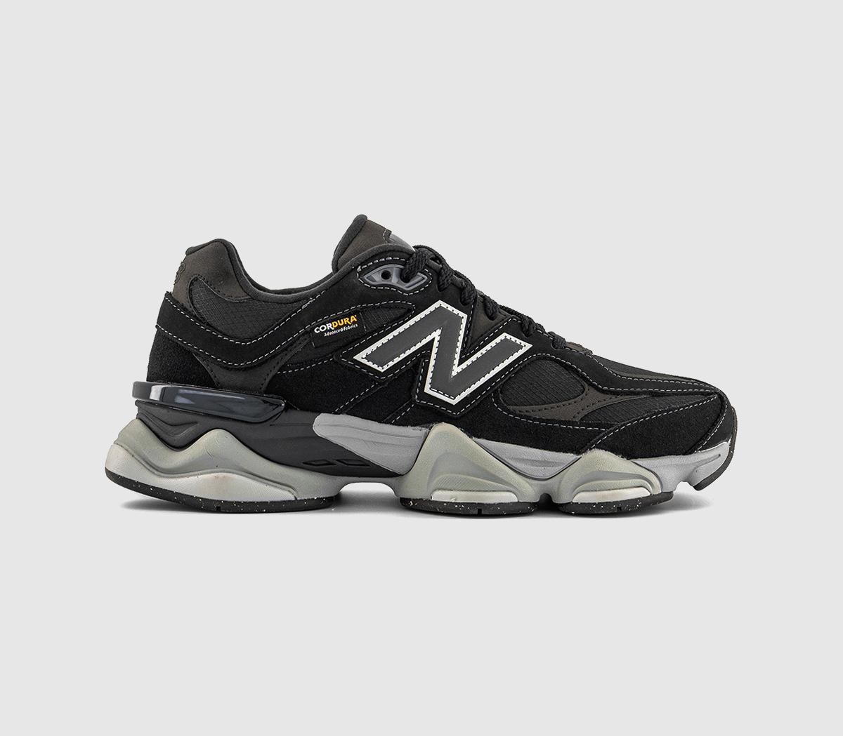 Click here for New Balance Mens 9060 Trainers Black Grey Black  1... prices