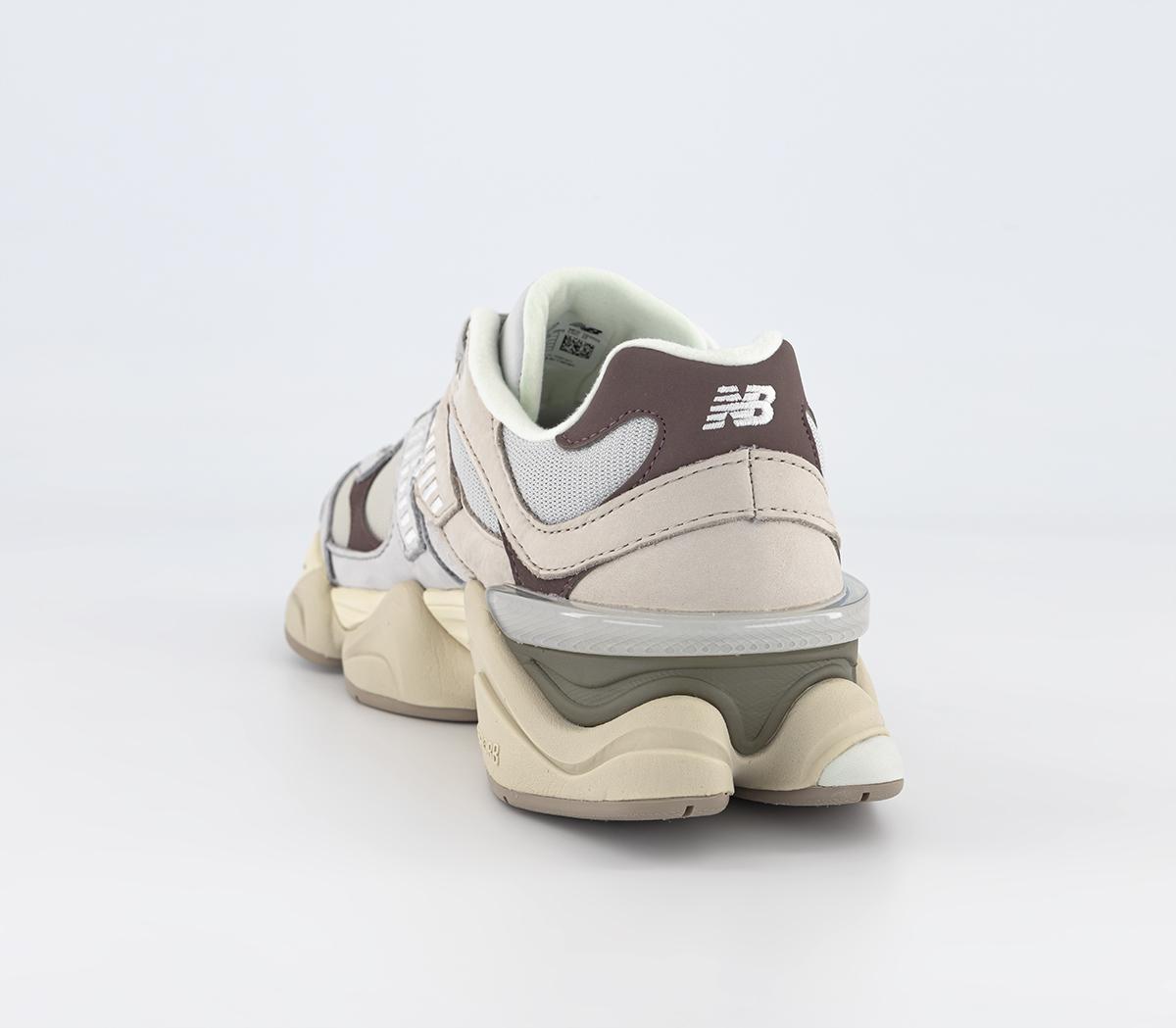 New Balance 9060 Trainers Grey Matter Light Brown - Men's Trainers