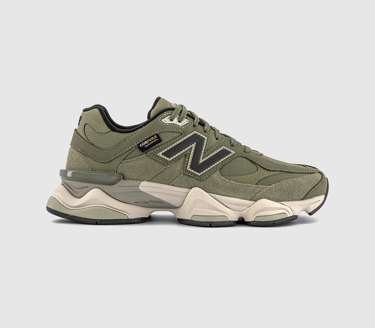 Click here for New Balance 9060 Trainers Dark Olivine Beige In Gr... prices