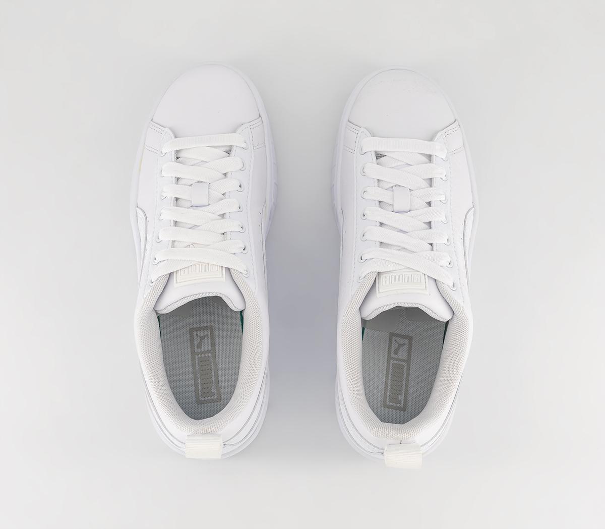 PUMA Mayze Wedge Trainers Puma White - Women's Trainers