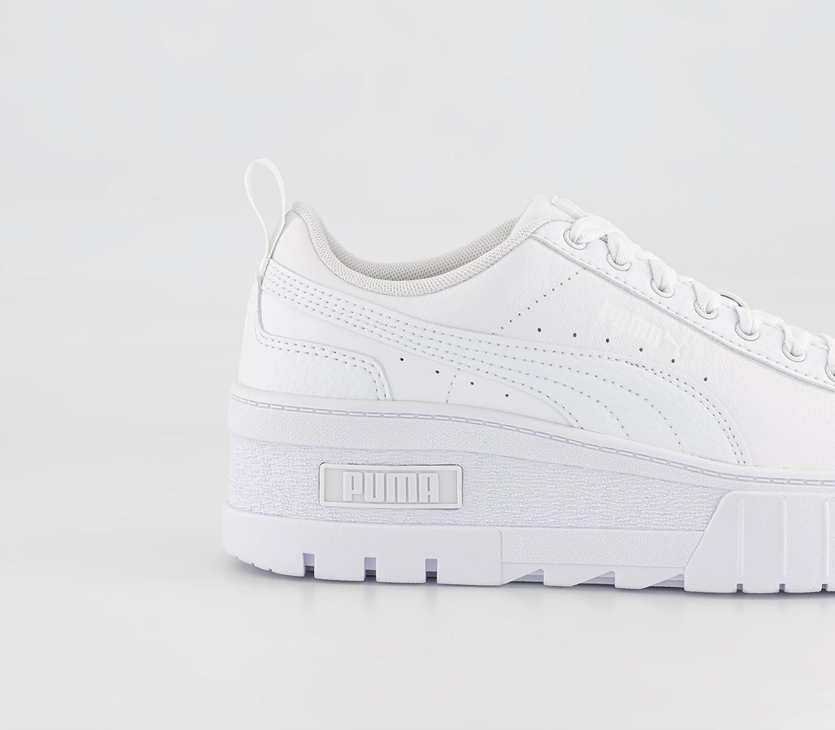 PUMA Mayze Wedge Trainers Puma White - Women's Trainers