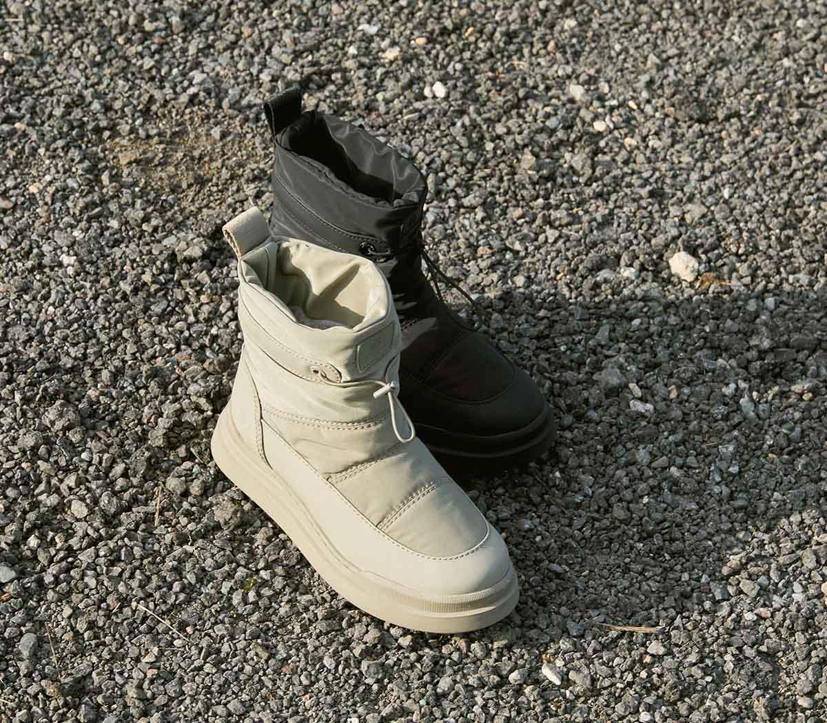 EARTHADDICT Jordan Snow Boots Khaki - Women's Ankle Boots