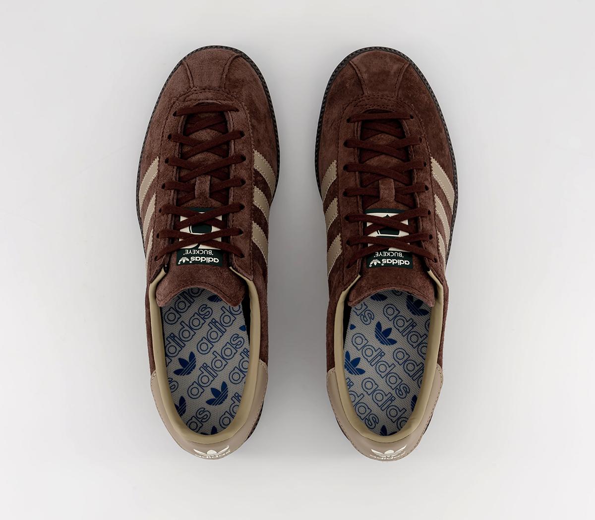 adidas Buckeye Trainers Fox Brown Hemp Dark Brown - Men's Trainers