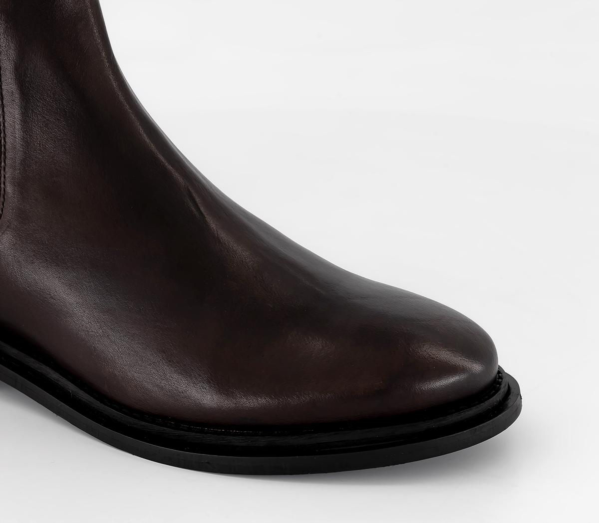 Walk London Antonio Chelsea Boots Brown - Men’s Boots
