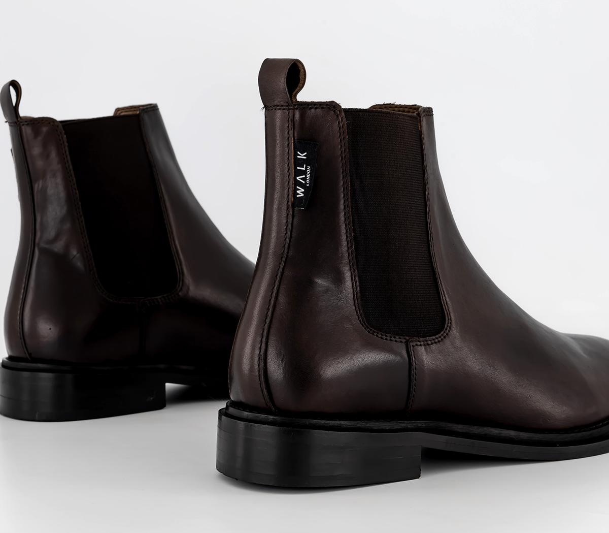 Walk London Antonio Chelsea Boots Brown - Men’s Boots